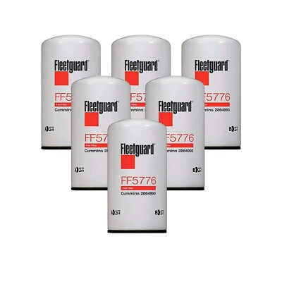 Genuine Fleetguard FF5776 Fuel Filter FF5776 Set of Six OEM ISX Engine ...