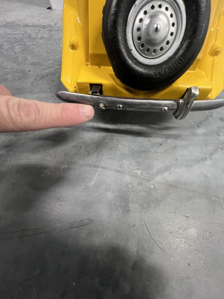 Original 50's 15" DOEPKE MG-TD Diecast 1950'S MG Sport Car Made in US ...