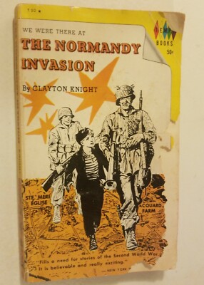 The Normandy Invasion, Clayton Knight Tempo Books 1964 First Printing ...