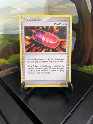 PlusPower 121/132 - Secret Wonders - Uncommon - Pokemon Card TCG - MP ...