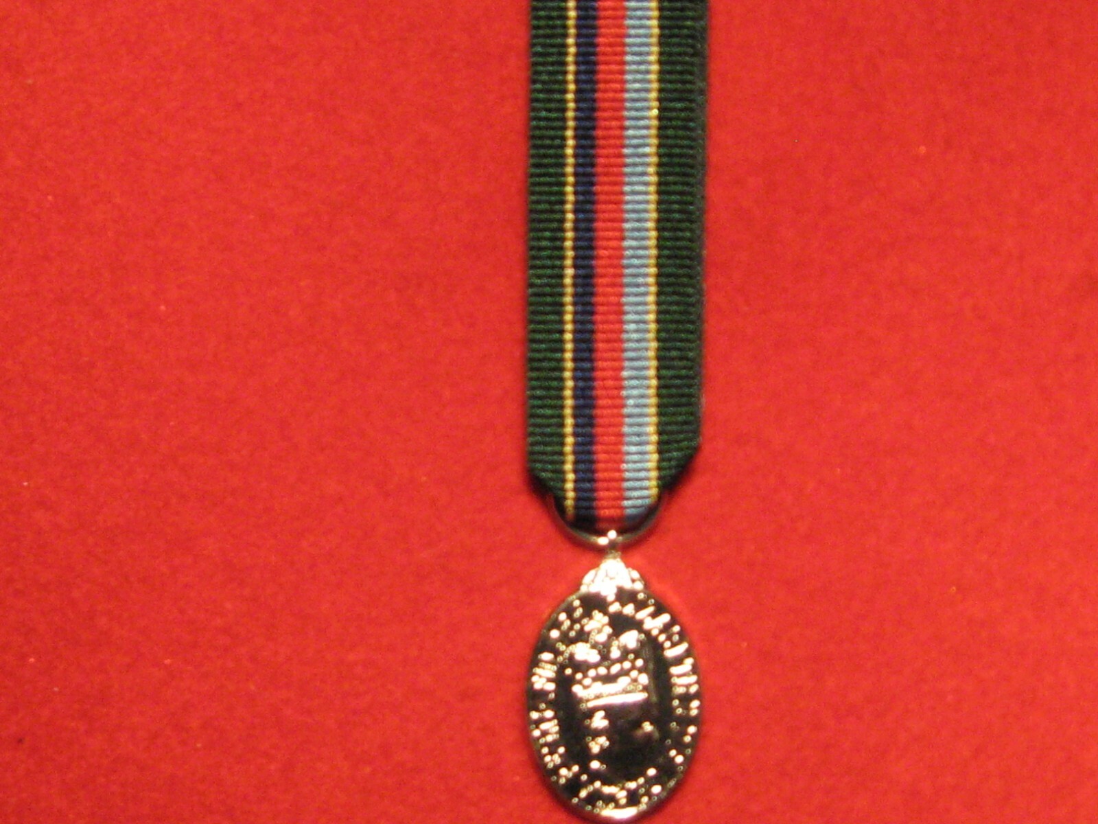 Miniature VRSM Volunteer Reserves Service Medal EIIR with ribbon | eBay UK