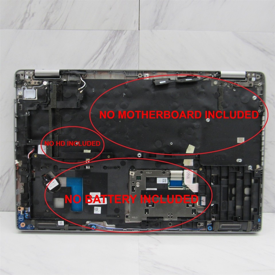 Dell Precision 3560 15.6" Complete LCD Screen Case Assembly w/ Palmrest ...
