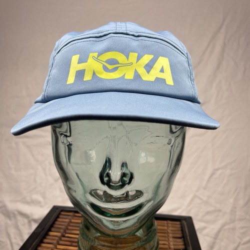 Hoka One One Hat Cap Men Adjustable 5 Panel Time to Fly Light Weight ...