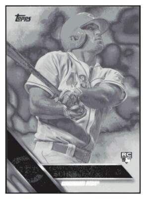 H860 SCOTT SCHEBLER RC 2016 TOPPS UPDATE BLACK WHITE #US73 CINCINNATI ...