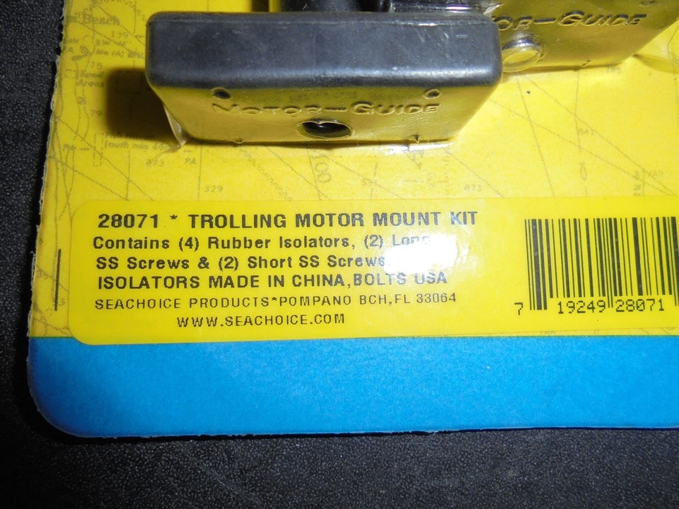 Seachoice # 28071 - Motorguide Mounting Bolt and Isolator - Set of 4 | eBay