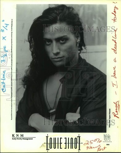 1990 Press Photo Louie Louie, Singer - nop53601 | eBay