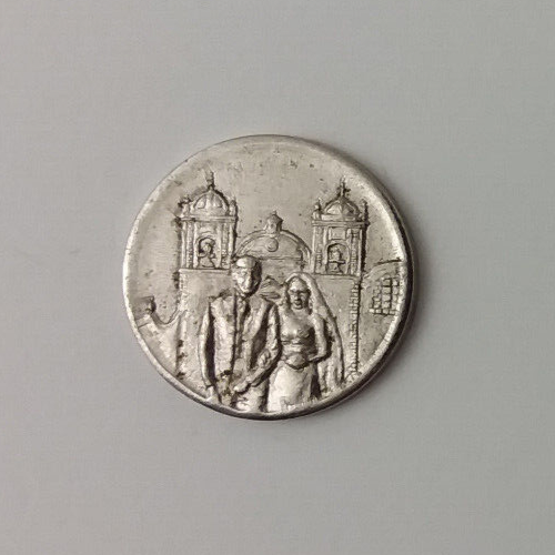 Recuerdo Matrimonial Wedding Token 18mm | eBay