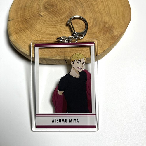 Keychain Haikyuu!! Anime Keyring Atsumu Miya Accessories Bag Pendant ...