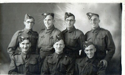 Original WW II Photograph Of Royal Army Service Corps Soldiers - 1941 ...