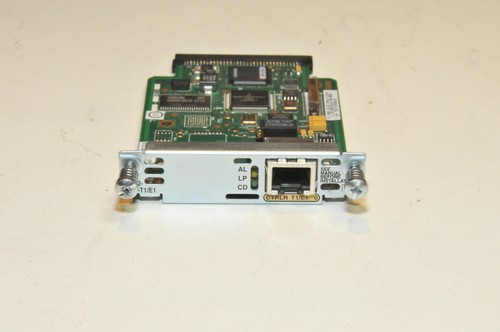 Cisco VWIC2-1MFT-T1/E1 1-Port T1/E1 Multiflex Trunk Voice/WAN Interface ...