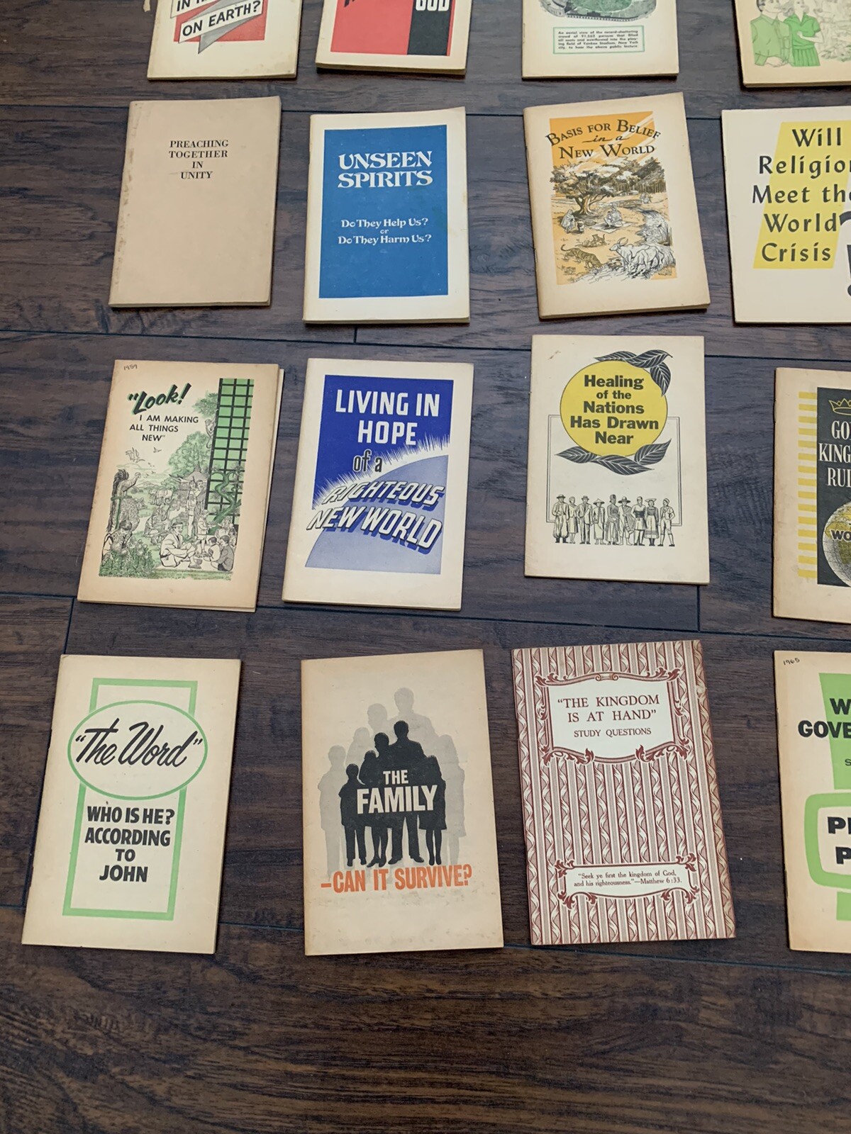 1940 1950 Watchtower IBSA Booklet 30 Tract Lot Vintage ORIGINAL | eBay