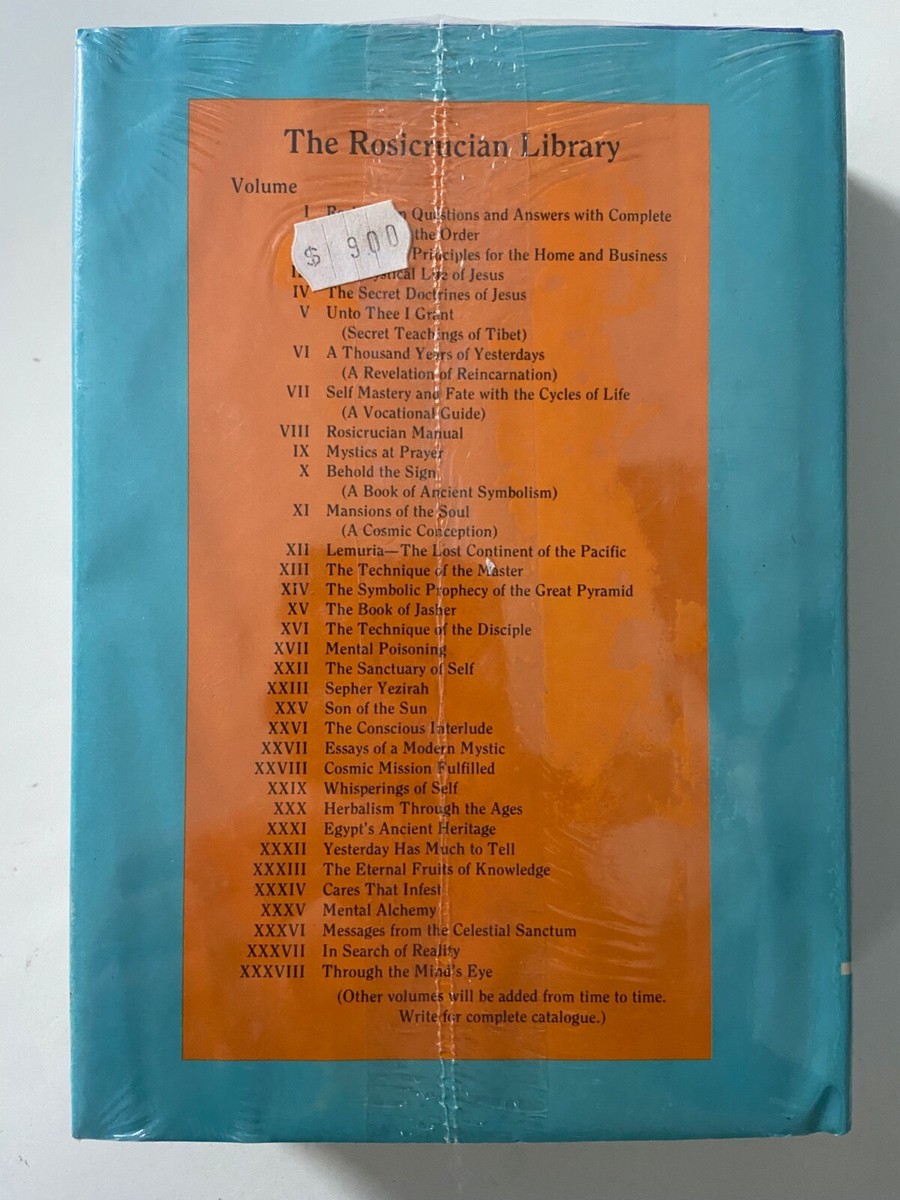 Rosicrucian Mental Alchemy Lewis 1995 1st