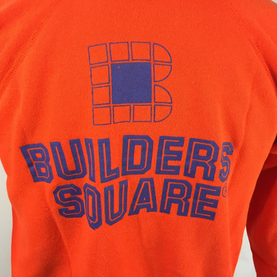 Vintage Builders Square Construction Tool Work Supply Store Sweatshirt ...