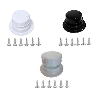 RV Roof Vent Cap RV Plumbing Vent Cap with Screws, Ventilation Duct ...