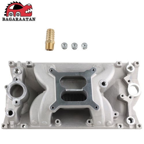 Aluminum Air Gap Intake Manifolds SBC Small Block Chevy For Vortec 305 ...