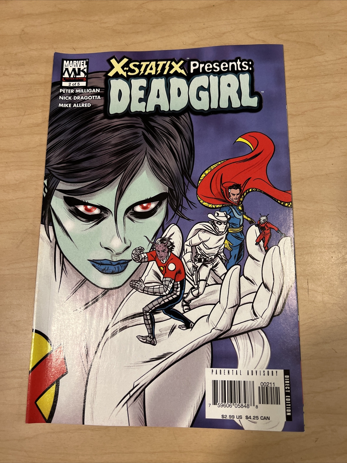 X-Statix Presents: Dead Girl #2 (Marvel) Free Ship at $49+ | eBay