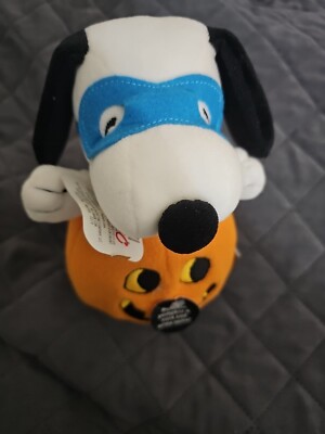 2019 Hallmark Peanuts Ear Poppin Halloween Snoopy 6.5 Inch Plush Figure ...