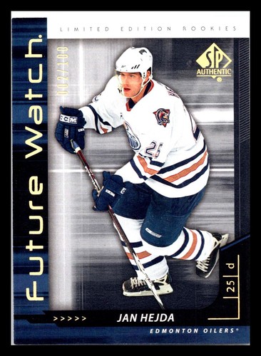 2006-07 SP Authentic - Future Watch Jan Hejda #242 Limited /100 (RC ...