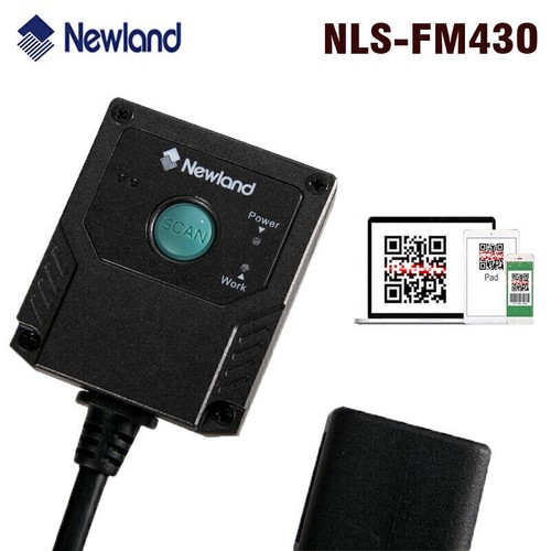 Newland NLS-FM430 1/2D Fixed Mount Barcode Scanner Replace GFS4450-9 ...