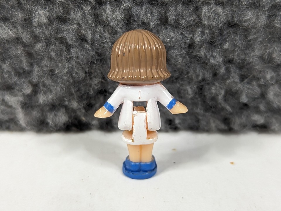 Polly Pocket Pixie Doll Polly's Hair Salon Replacement Brunette Figure ...