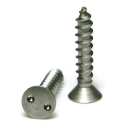 Spanner Snake Eye Flat Head Security Sheet Metal Screws - #14 | eBay