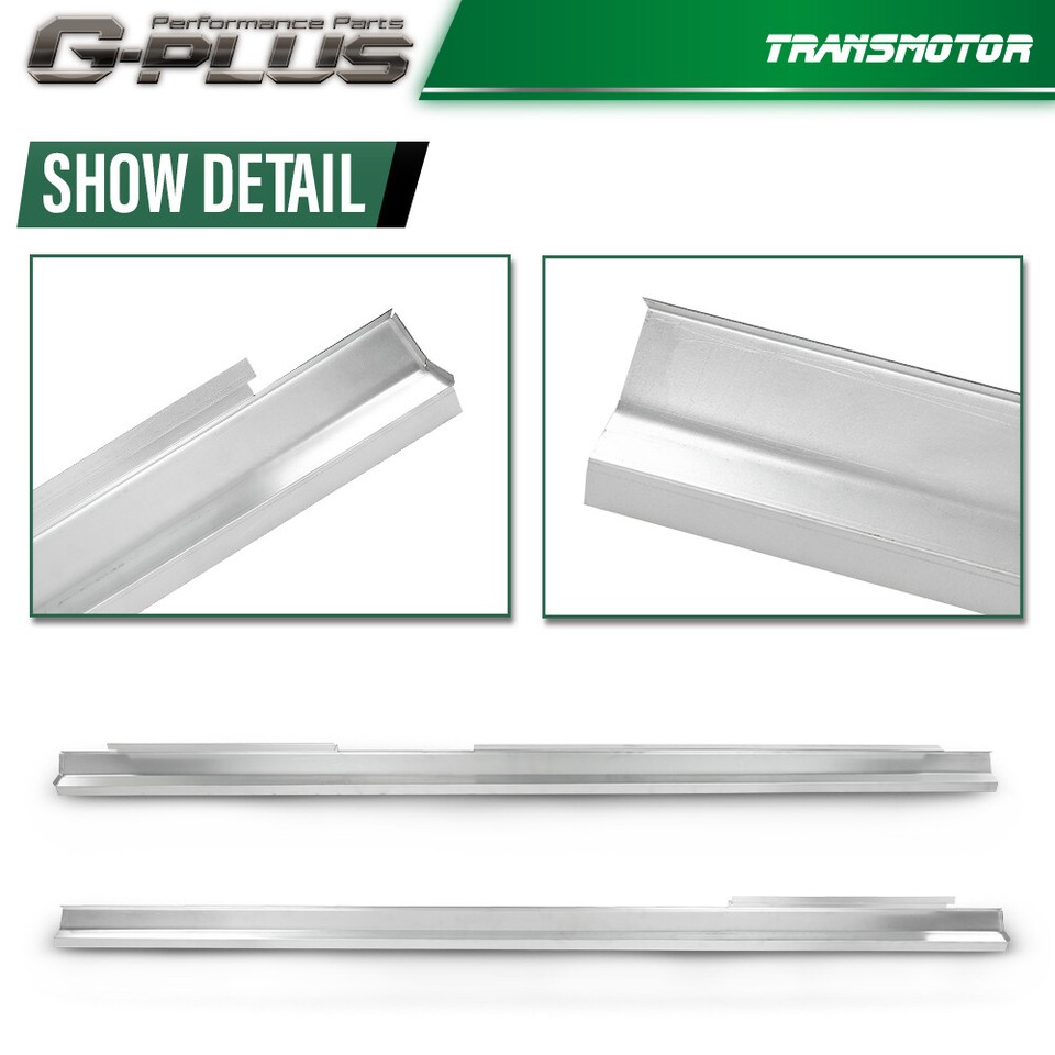 Slip On Rocker Panels Fit For Ford E150 E250 Econoline Van 1992-2016 ...