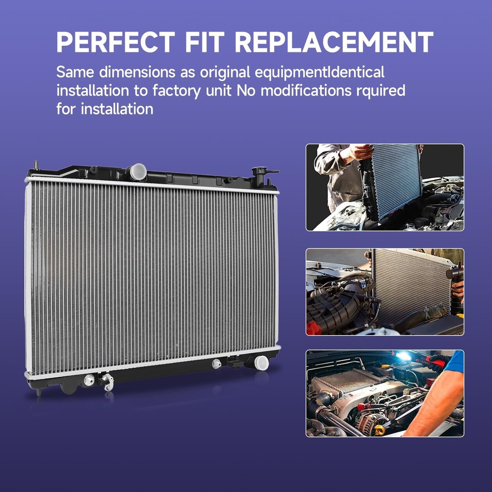 Engine Radiator For Ford F-100 3.9L 1967-1974, F-100 4.9L 1968-1979, F ...