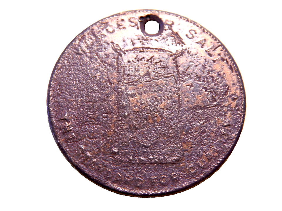 1930'S GOOD LUCK SWASTIKA TOKEN WORCESTER MASS SALT COMPANY | eBay