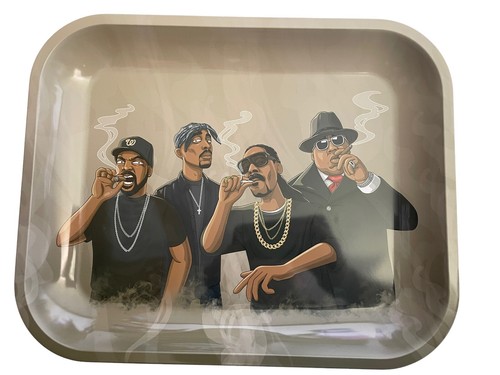 Wise Skies XL Tray - Rappers - Rolling Tray - Large - 340 x 270 x 27mm ...