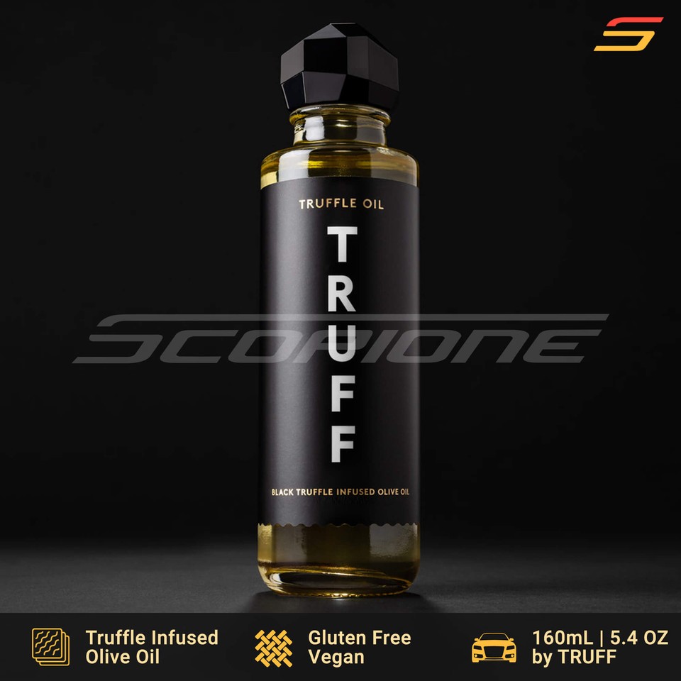 Black & White Truffle Infused Olive Oil by TRUFF - 160mL (5.4FL OZ ...