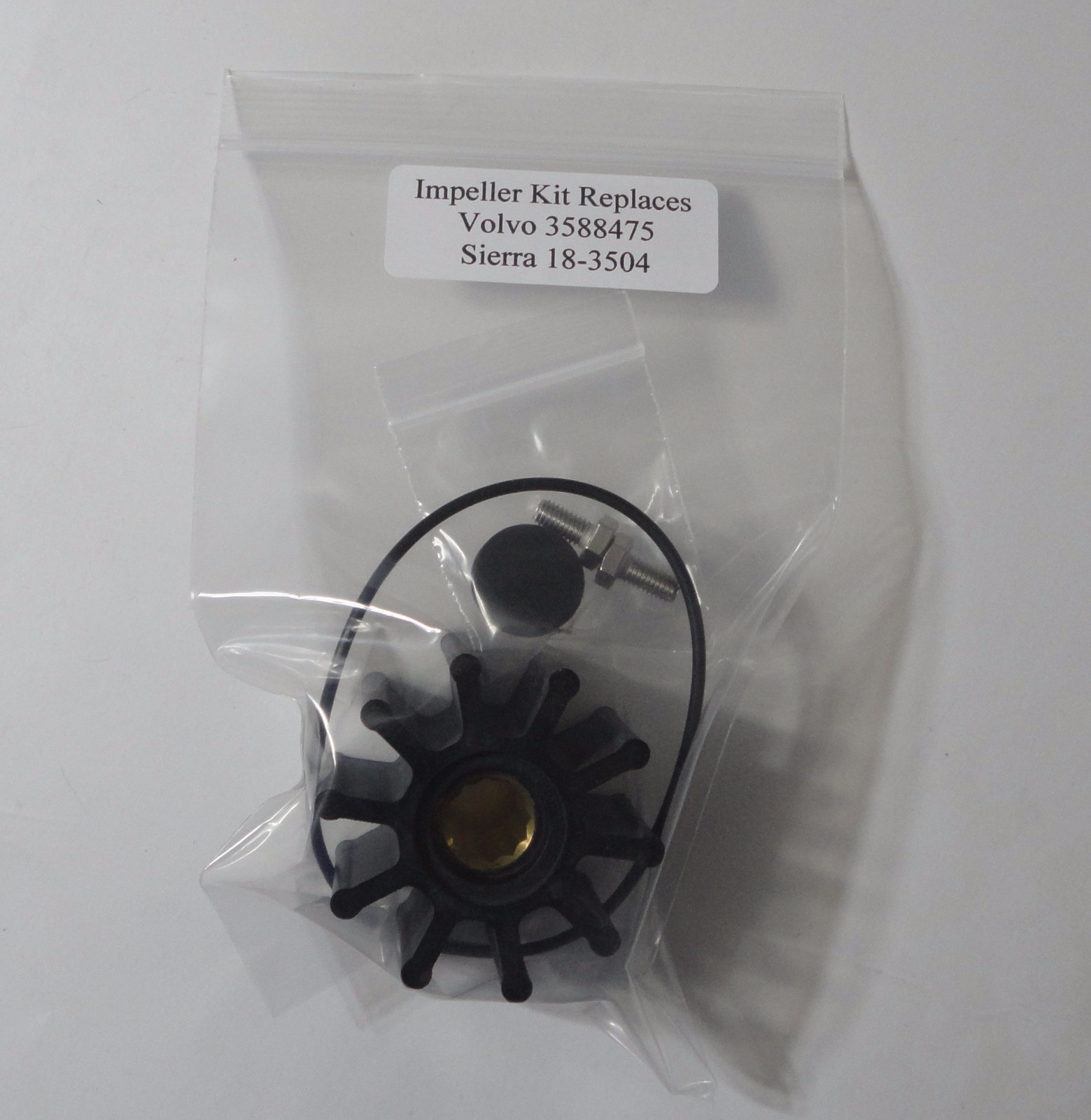 Sea Water Pump Impeller Repair Kit Replaces Volvo Penta 3588475 Sierra ...