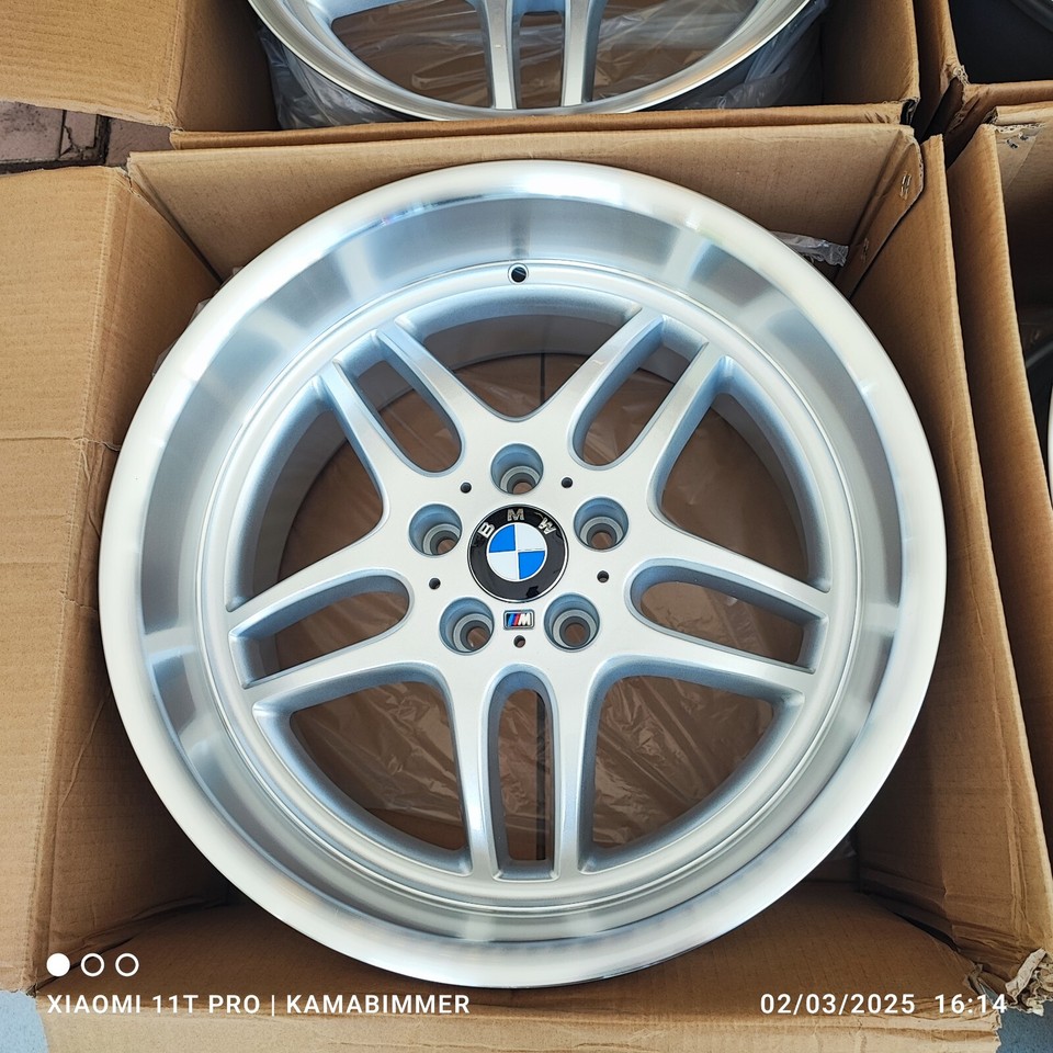 M Parallel Style Wheels 19 X 8.5/10JJ fit for Bmw E39 E38 E34 E32 Machined Lip | eBay