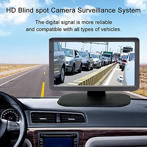 Side view camera 7 inch HD surveillance system, IP68 waterproof blind 7 ...