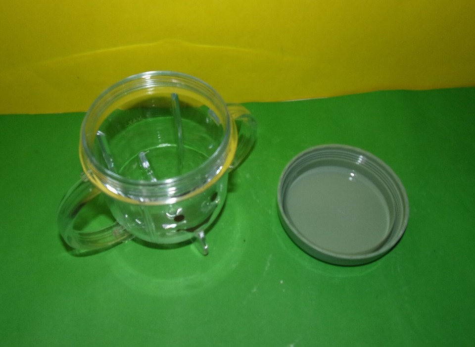 Baby Bullet by Magic Bullet Short Cup & Lid Replacement Parts Good ...