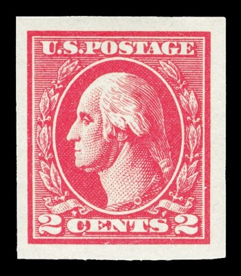 Scott 534A 1920 2c Washington Offset Imperf Type VI Mint VF OG NH Cat ...