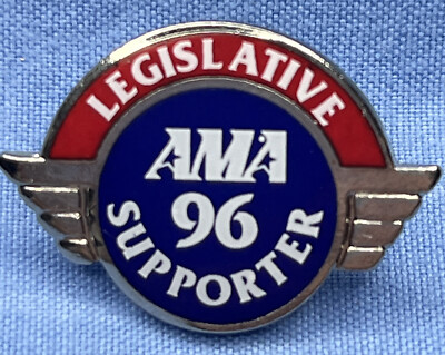 1996 AMA LEGISLATIVE SUPPORTER PIN | eBay