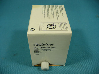 Gestetner CopyPrinter Ink Black CPI2 CPI 2 New Factory Sealed Box Ricoh ...