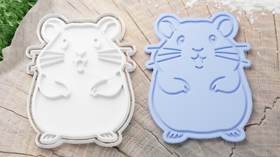 Cute Hamster Cookie Cutter / Fondant / Icing | eBay UK