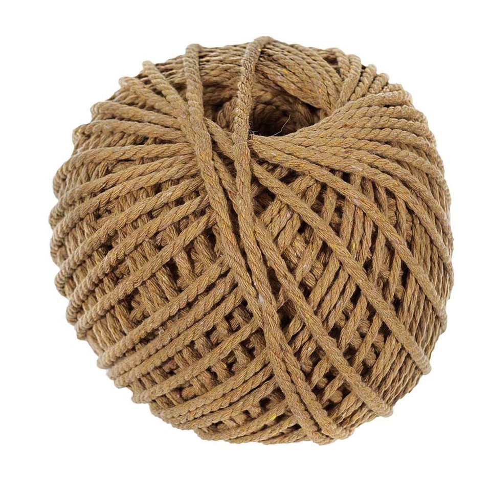 Craft County 100M-4mm Diameter Crafting Cotton Rope - 5 Colors-Macrame ...