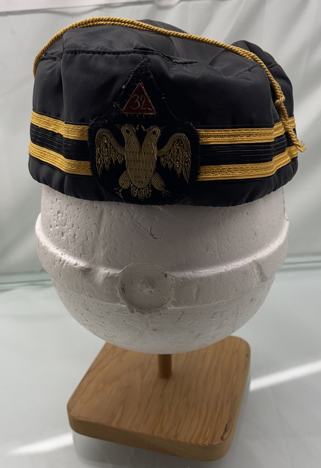 OLD Masonic Bellhop Cap Hat Double Eagle 32nd Degree Size | eBay