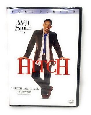Hitch (DVD, 2005, Full Frame) Will Smith Eva Mendes NYC RomCom Kevin ...