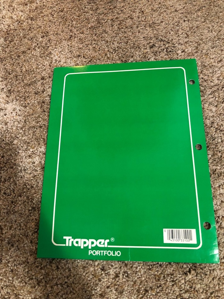1980’s Trapper Keeper Portfolio Folder - Denver Advertising Michael of ...