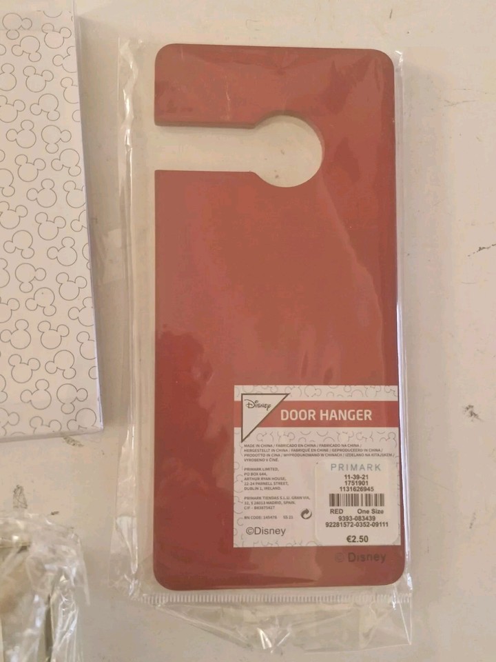 Disney Minnie Mouse Glass Jewellery Box Photo Frame & Door Hanger. BNIB ...