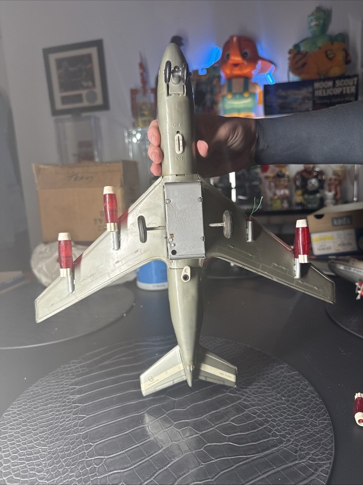 MARX TWA BOEING SUPER JET AIRCRAFT LARGE TIN BATTERY TOY JAPAN | eBay