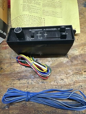 Sparkomatic Quadsonic 4 Channel Adapter 4 Channel Sound From 2 Tapes ...
