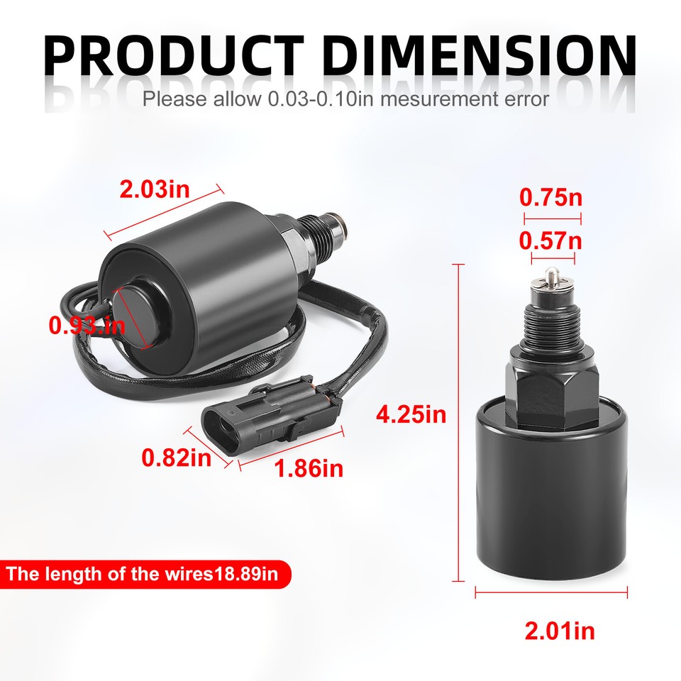 Differential Lock Solenoid 2410368 2411634 For Polaris Ranger 500 700 ...