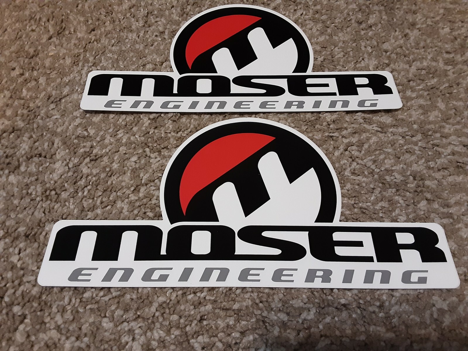 Lot of Moser Engineering Racing Decals Stickers NHRA PDRA Outlaw | eBay