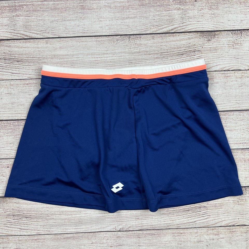 Lotto Tennis Skirt Sheila China Blue Deep Dry Tech Built In Short Women ...
