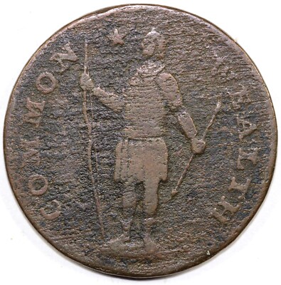 1788 1/2c Massachusetts Colonial Copper Coin | eBay