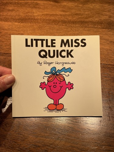 Roger Hargreaves Little Miss Book - Little Miss Quick | eBay